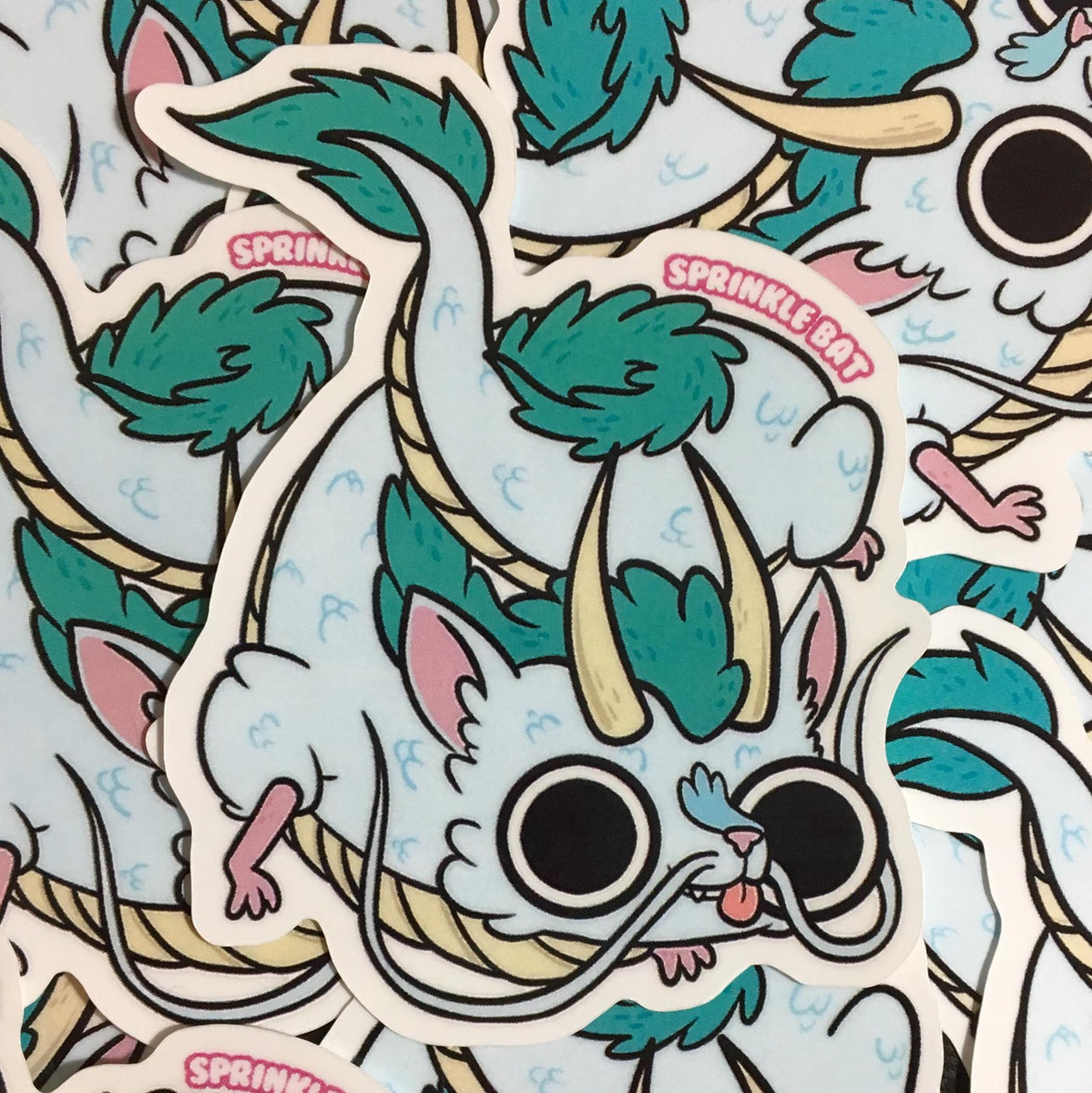 Spirited Dragon Sticker – Sprinkle Bat