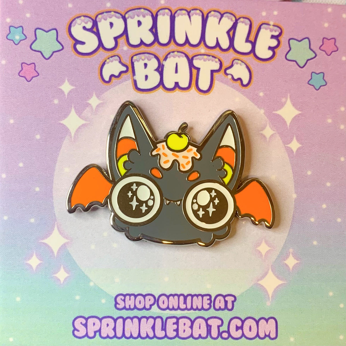 Sprinkle Bat Pin
