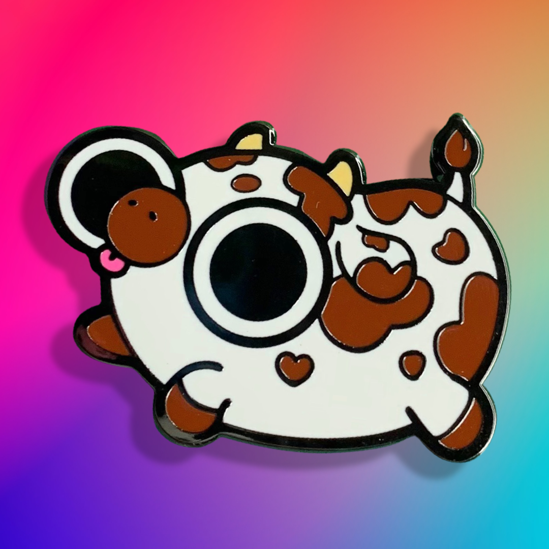 Choco Moo Pin – Sprinkle Bat